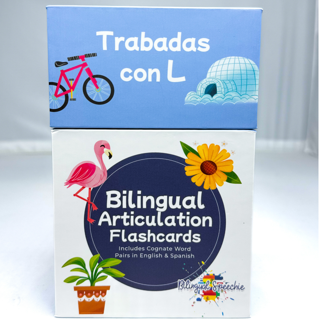 L Blends | Trabadas con L - Bilingual Flashcards for Speech Therapy ...