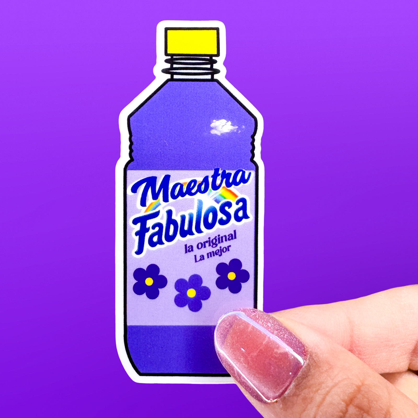 Maestra Fabulosa Sticker – Bilingual Speechie