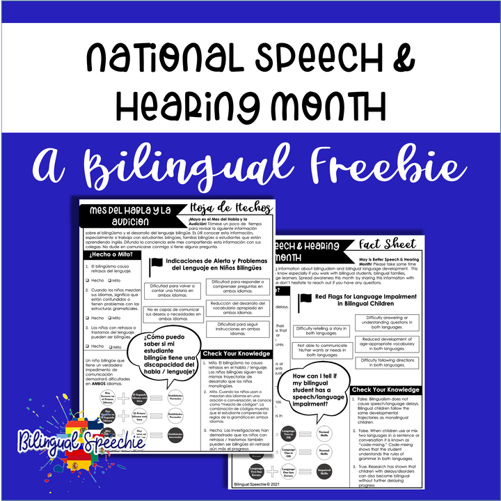 Parent Handouts – Bilingual Speechie