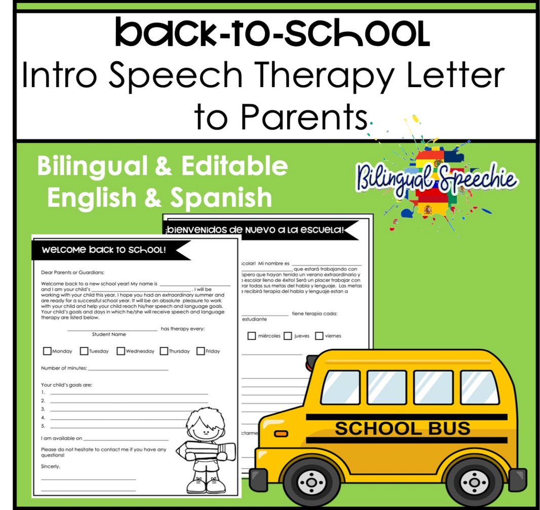 Parent Handouts – Bilingual Speechie