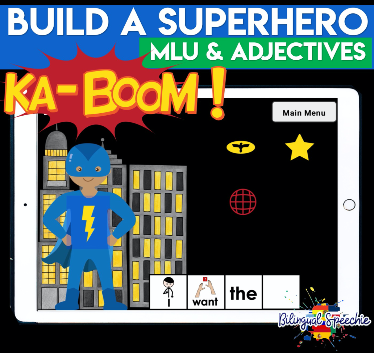 BOOM Cards | MLU & Adjectives | for Speech Teletherapy & Distance Lear ...