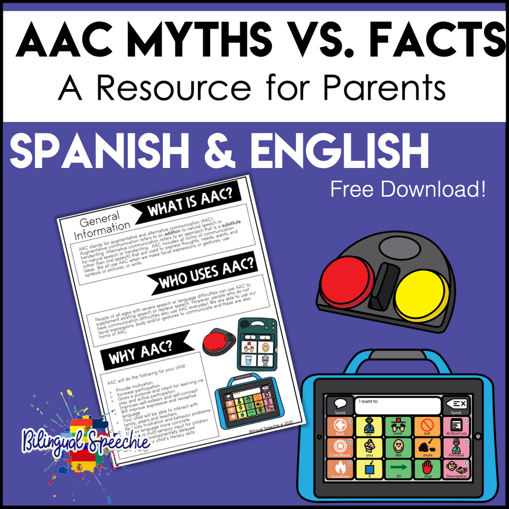 Parent Handouts - Bilingual Speechie