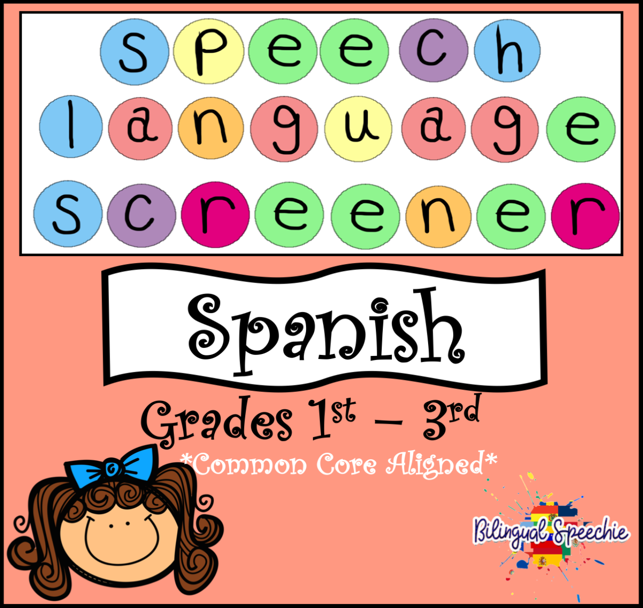 Speech & Language Screener | Spanish | Grades 1st- 3rd - Bilingual Speechie