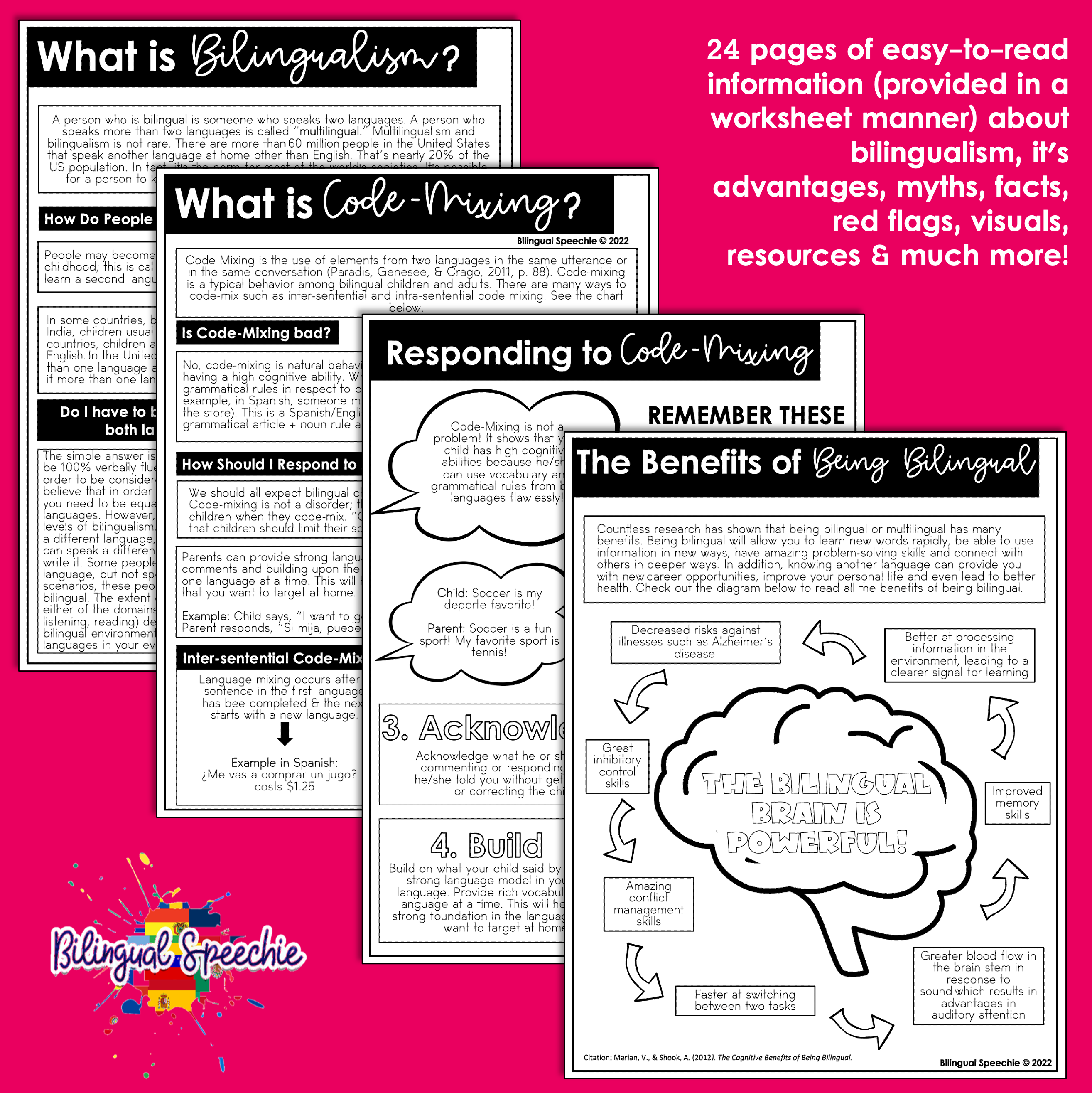 Parent Handouts – Bilingual Speechie