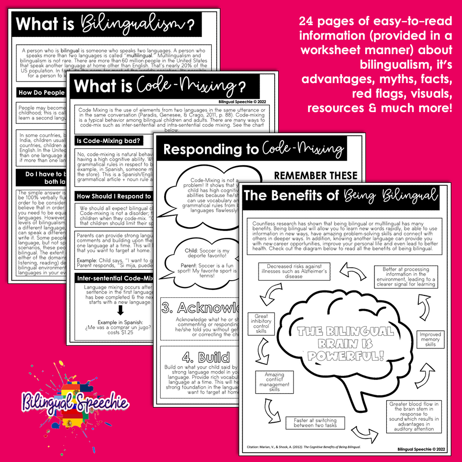 Parent Handouts – Bilingual Speechie