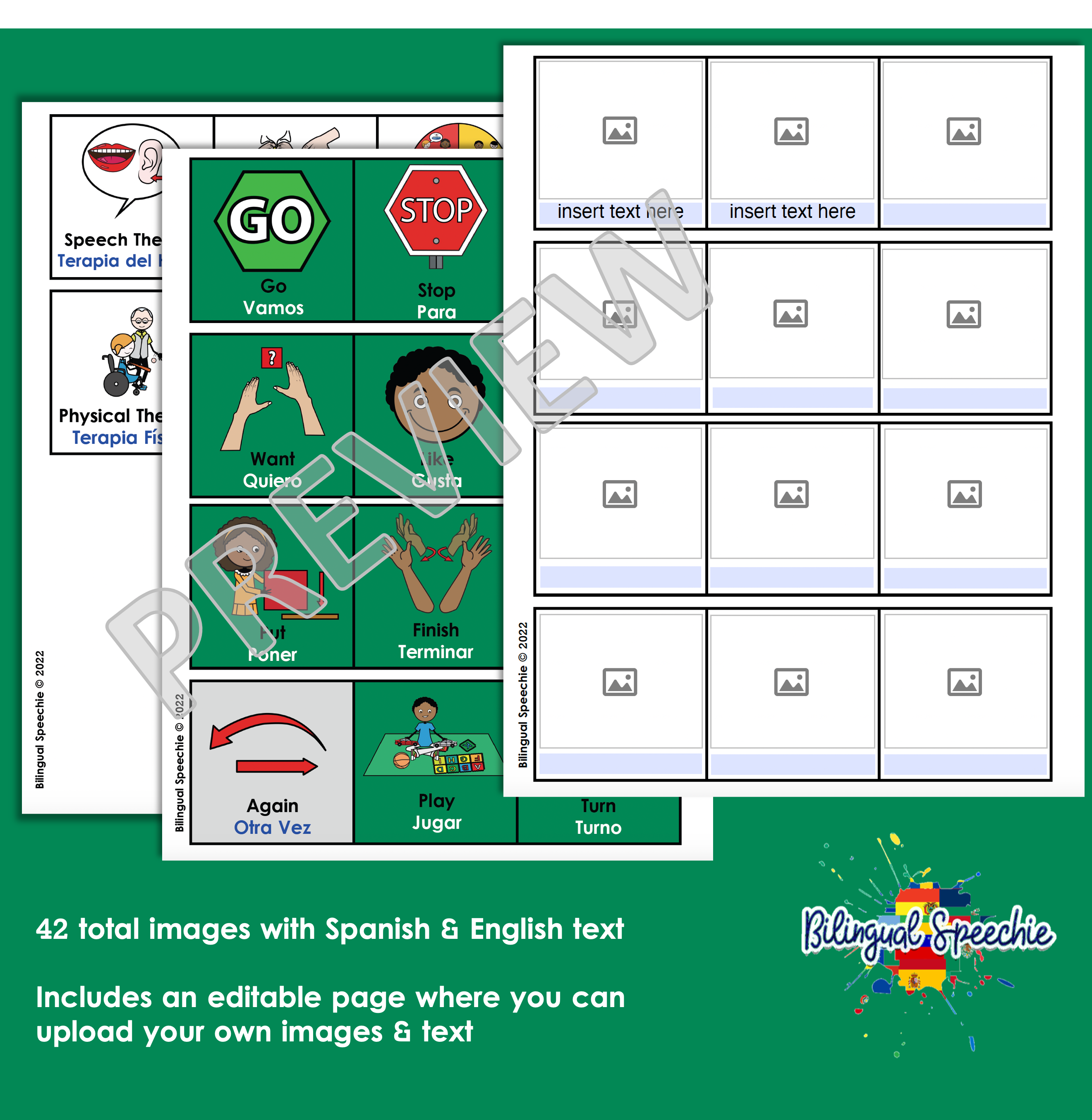 Visual Supports – Bilingual Speechie